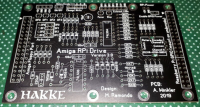 Amiga Raspberry Pi Drive - PCB only - 4x floppy drive emulator, DIY | eBay