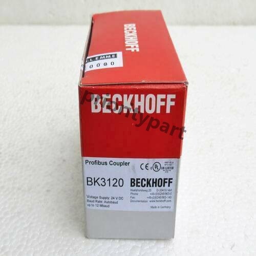 New In Box Beckhoff BK3120 Profibus Coupler BK 3120 Expedited Shipping ...