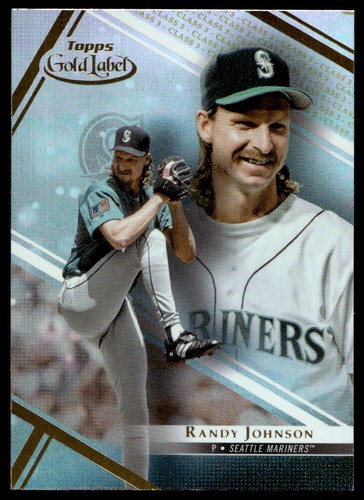 Randy Johnson 2021 Topps Gold Label 29 Seattle Mariners Baseball Card ...