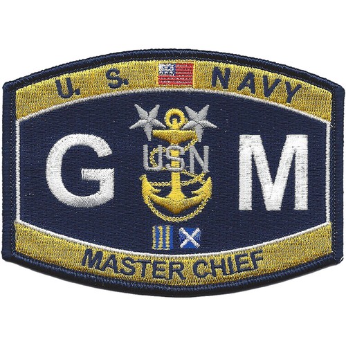 GMCM Master Chief Gunners Mate Patch | eBay