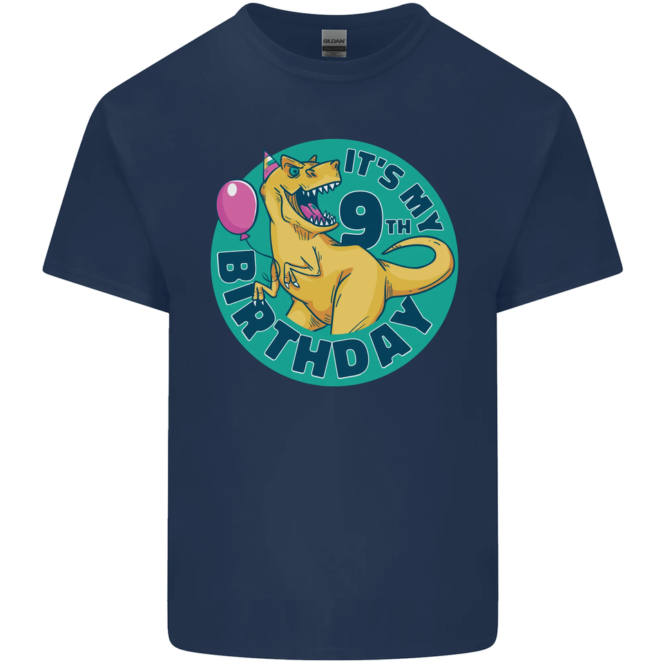 9. Geburtstag Dinosaurier T-Rex 9 Jahre Alte Kinder Maglietta | eBay.de