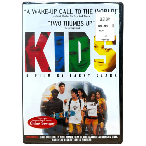 Kids DVD Film by Larry Clark Chloe Sevigny Powerful Drama about Teens ...