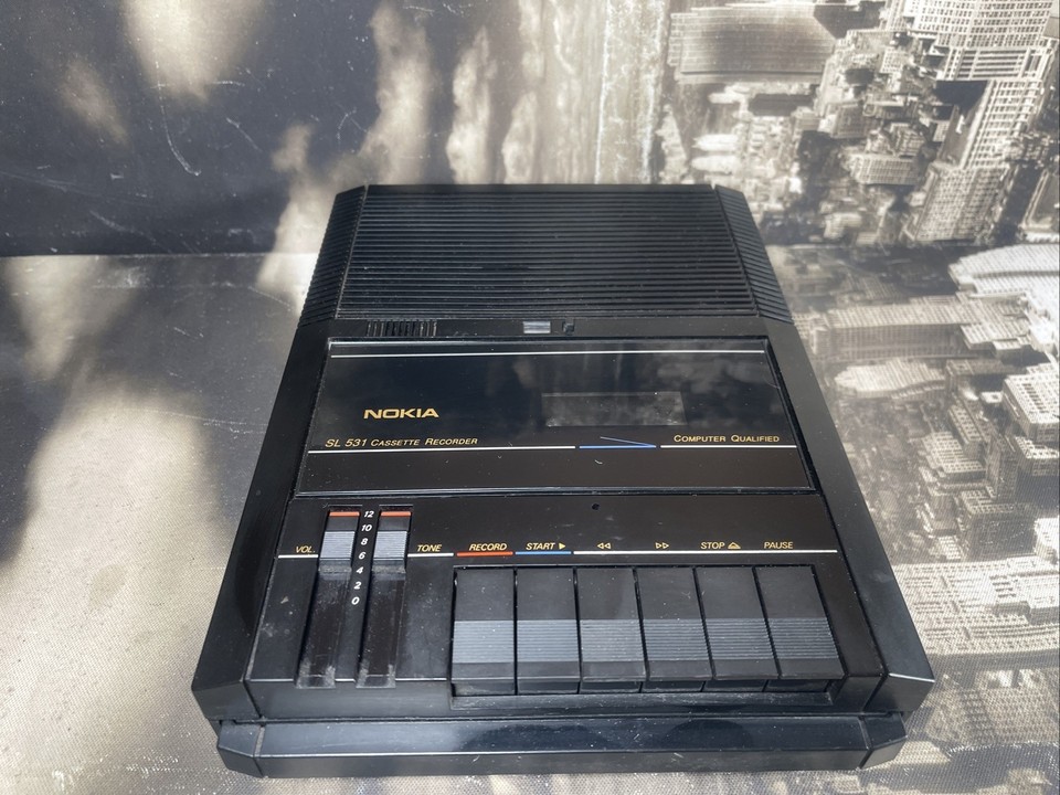 Nokia SL 531 Cassette Recorder Computer Qualified , Tested Working ...