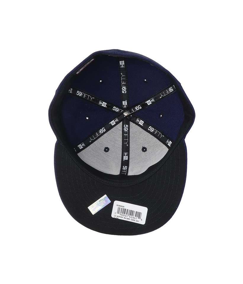 New Era Milwaukee Brewers Men's 59FIFTY Low Profile Navy Blue Fitted ...