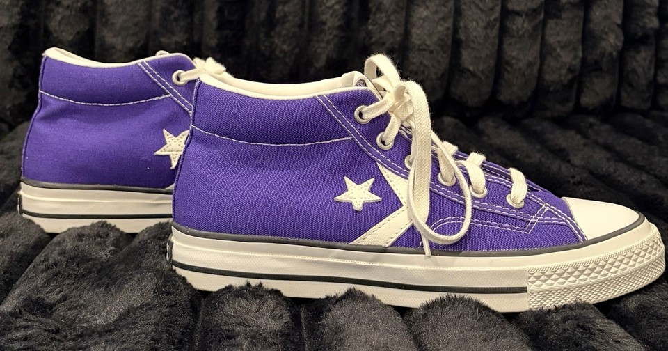 Converse Women’s Size 7 Purple All Star Star Player Low Top Shoes | eBay