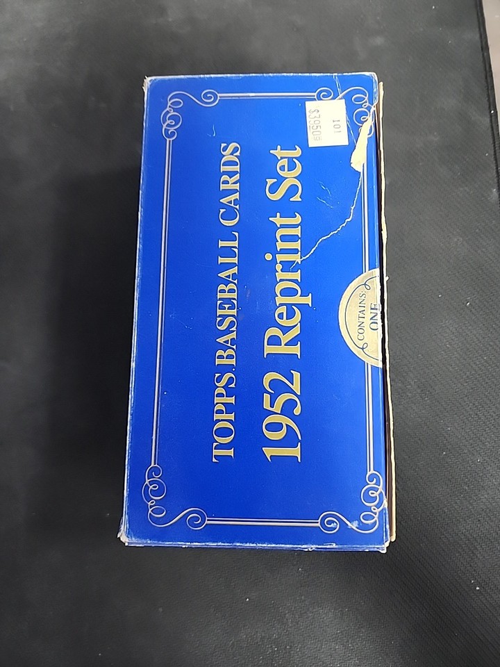 1952 Topps reprint Baseball Factory Set. Original Box Opened And ...