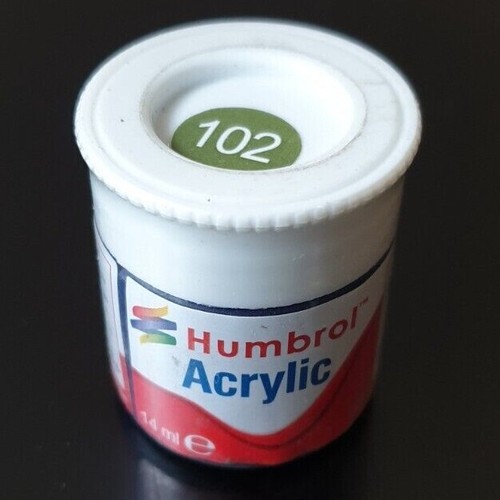 Humbrol Acrylic Model Paint 14ml Gloss Metallic Satin Matt All Colours ...