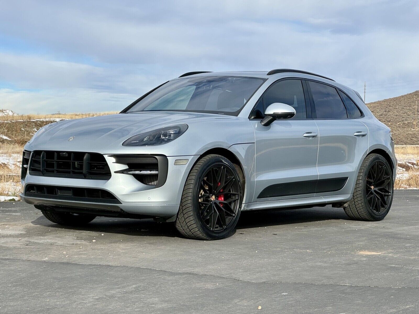 21" WHEELS FIT PORSCHE MACAN GTS TURBO S 21x9.5 / 21x10 5x112 BLACK ...