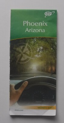 AAA Vicinity Series Folding Road Map Phoenix Arizona 2018-2019 | eBay