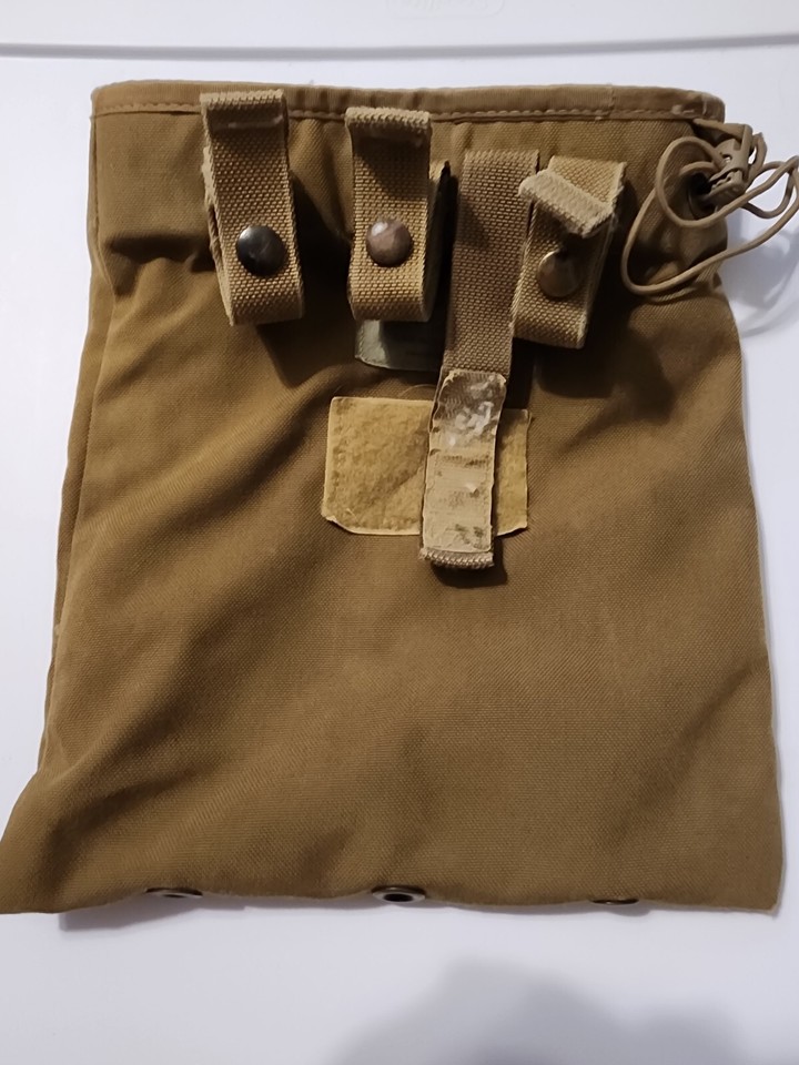 USMC Issue CSM Roll Up SSE Mag/ Gear Dump Pouch Coyote MOLLE | eBay