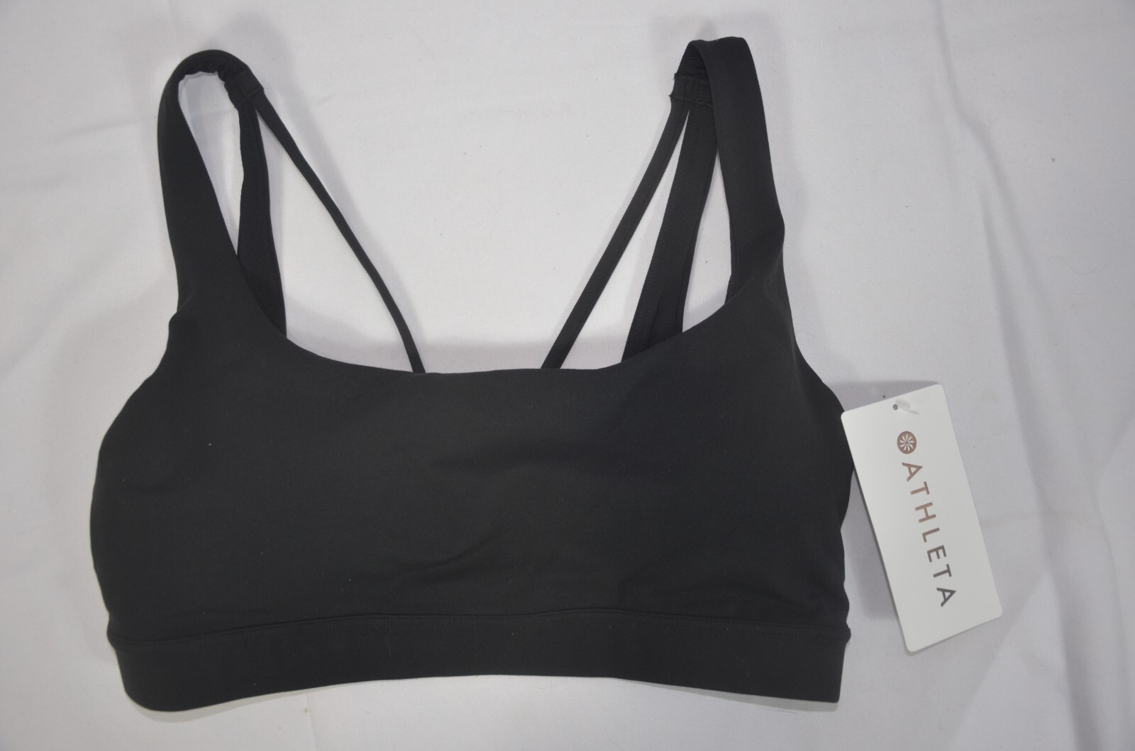 Athleta Exhale Bra Sports Bra Powervita Black Medium D - DD 531139 Hbv2 ...
