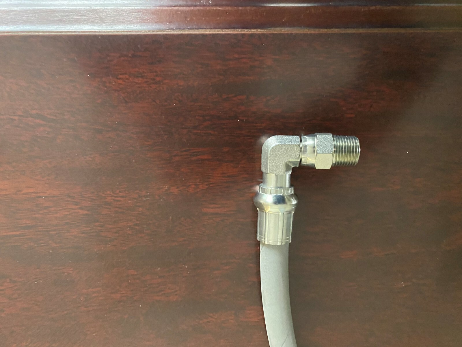 3/8" x 3' Grey 4,000 PSI Pressure Washer Jumper Hose 1 male pipe swivel ...