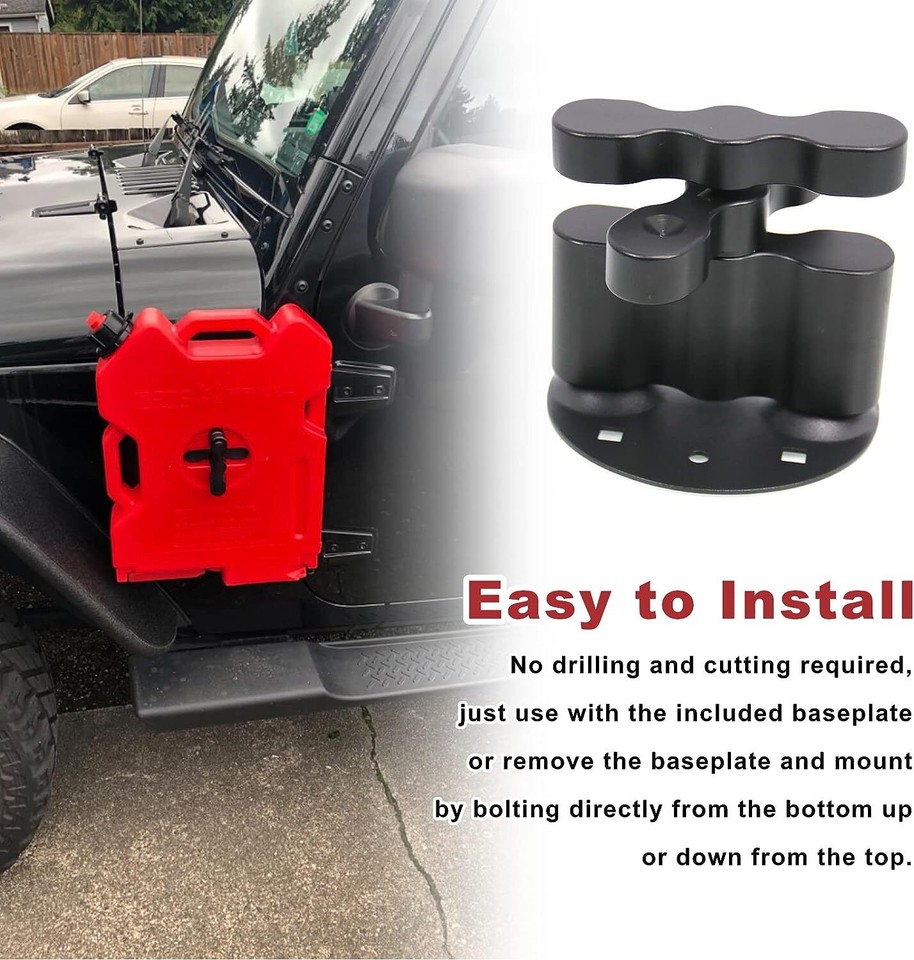 2PCS For Rotopax Fuel Pack Standard Pack Mount Lock RX-LOX-PM RX-PM LOX ...