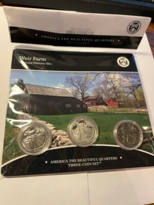 2020 Weir Farm/US Mint OGP/3 Coin Set #203sh | eBay