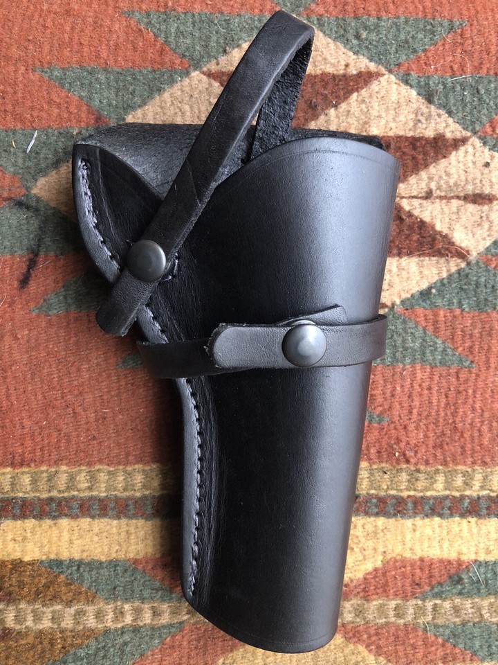 FITS Smith & Wesson 627 629 Classic 5" Barrel Black Leather Field ...