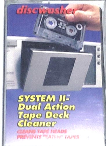 DISCWASHER AUDIO SYSTEM II -DUAL ACTION TAPE DECK CLEANER | eBay