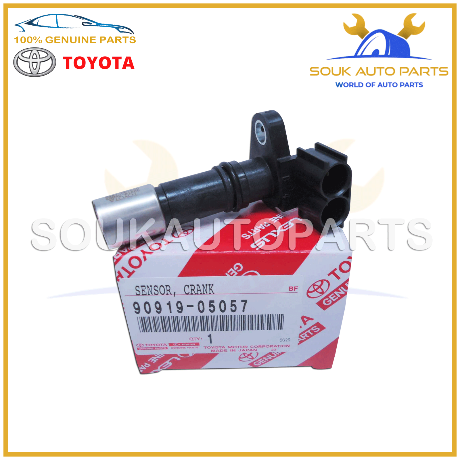 90919-05057 Genuine Toyota CRANK POSITION, SENSOR 9091905057 OEM | eBay