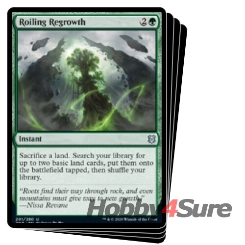 Roiling Regrowth X4 M/NM Magic: The Gathering MTG Zendikar Rising | eBay