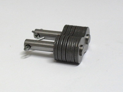 INDUSTRIAL LEAF LIFTING FORKLIFT ROLLER CHAIN CONNECTING LINK ANSI ...