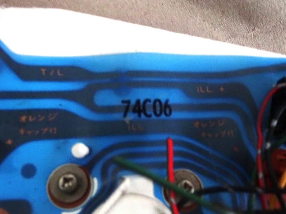 24810-74C02 INSTRUMENT CLUSTER ASSEMBLY FOR NISSAN SUNNY N14 MODEL 1992 ...