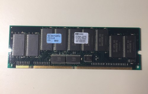 Vintage HP D6098A PC-100 SDRAM 128Mb Computer Memory Module | eBay