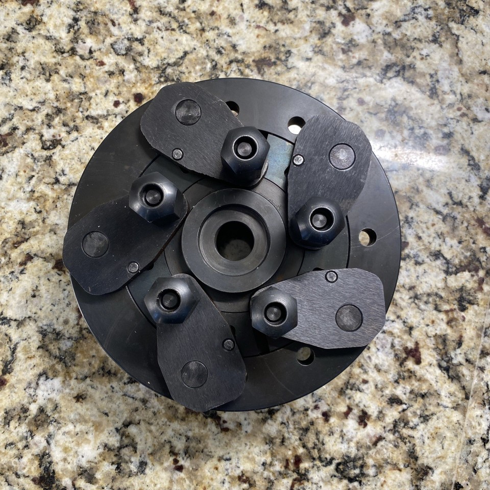 Universal Tire Adapter Wheel Balancer Finger Plate 5 Lug Fit 40mm Shaft ...