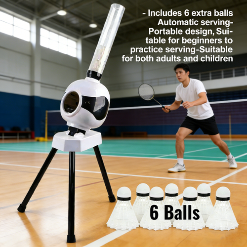 Automatic Badminton Serve Robot Shuttlecock Feeder Machine Sport ...