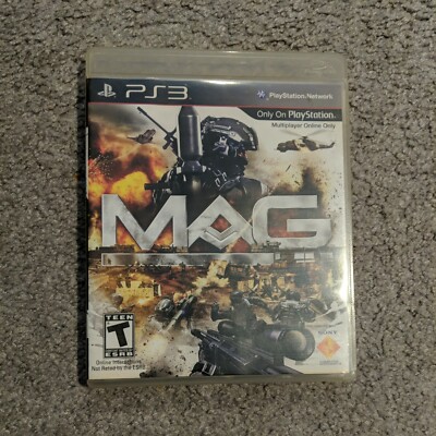 MAG Sony PlayStation 3 PS3 Warfare Video Game With Manual 711719811022 ...