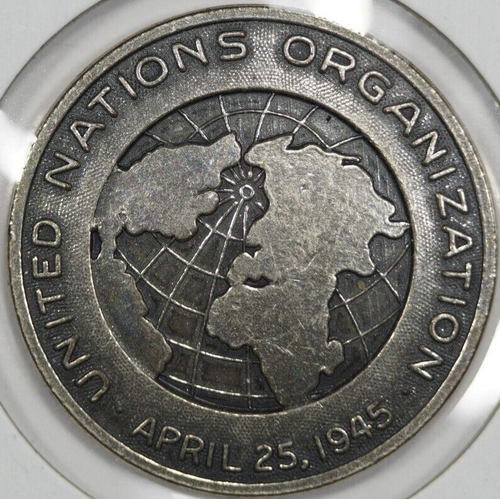 1945 United Nations Organization Freedom of Speech and Religion Medal ...