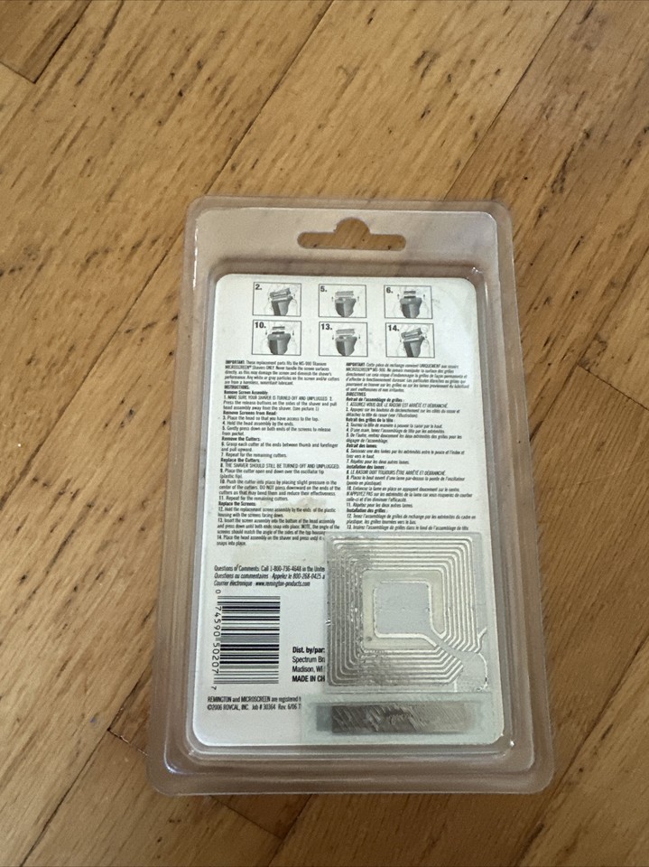 Remington SP-99 MicroScreen Titanium Screens Cutters fits MS-900 Shaver ...