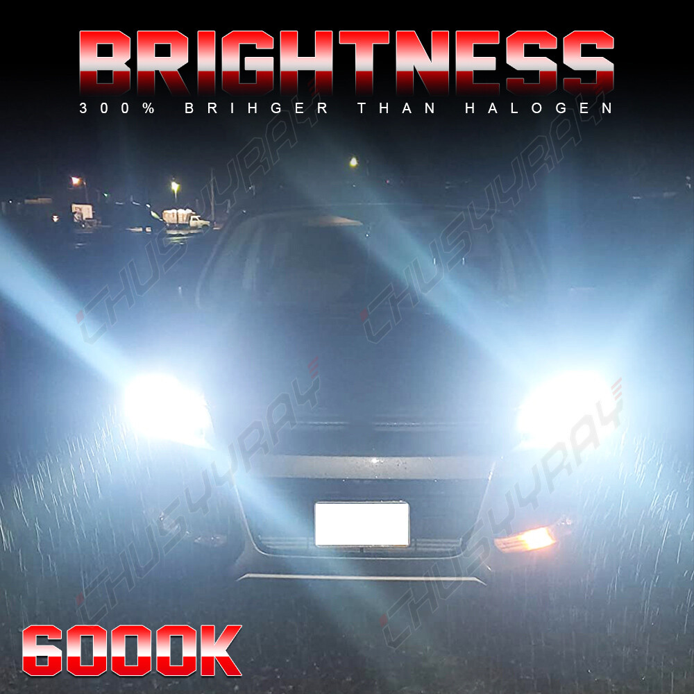 4PC 5.75"5 3/4" Inch Round led Headlights Hi-Lo Sealed beam for Ford ...