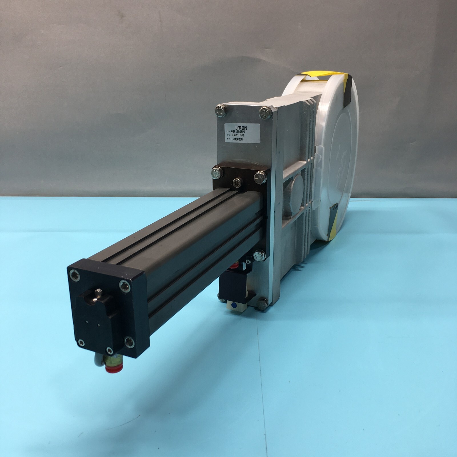 VARIAN VGA160IEP1 VACUUM PNEUMATIC GATE VALVE, ISO160, 160MM A/O ...