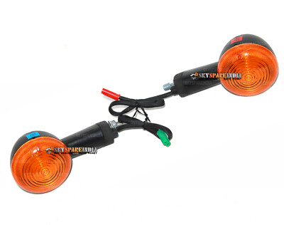 2x LED Indicator Blinker Set Fits For Royal Enfield Meteor Classic ...