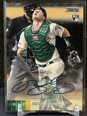 2020 Topps Stadium Club Sean Murphy Autograph Rookie Auto RC #ASM ...