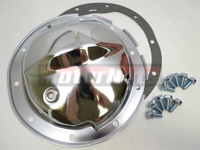1964-UP CHEVY/GM CHROME STEEL REAR DIFFERENTIAL COVER - 10 BOLT W/ 8.5 ...