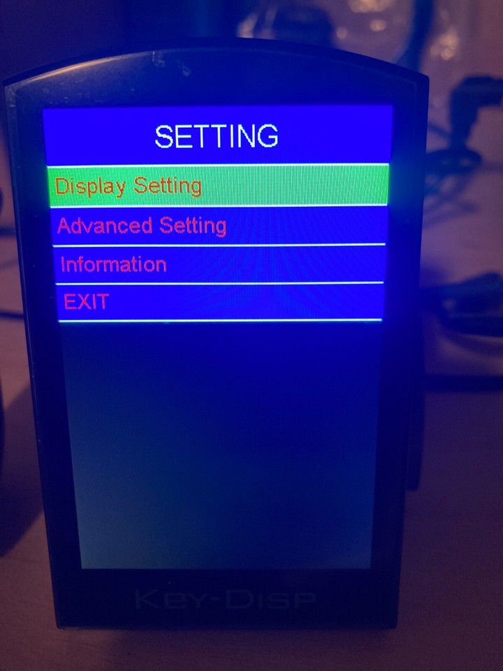 Key-Disp KD986 Color Display for Himiway, KBO, Yamee & More Bluetooth ...