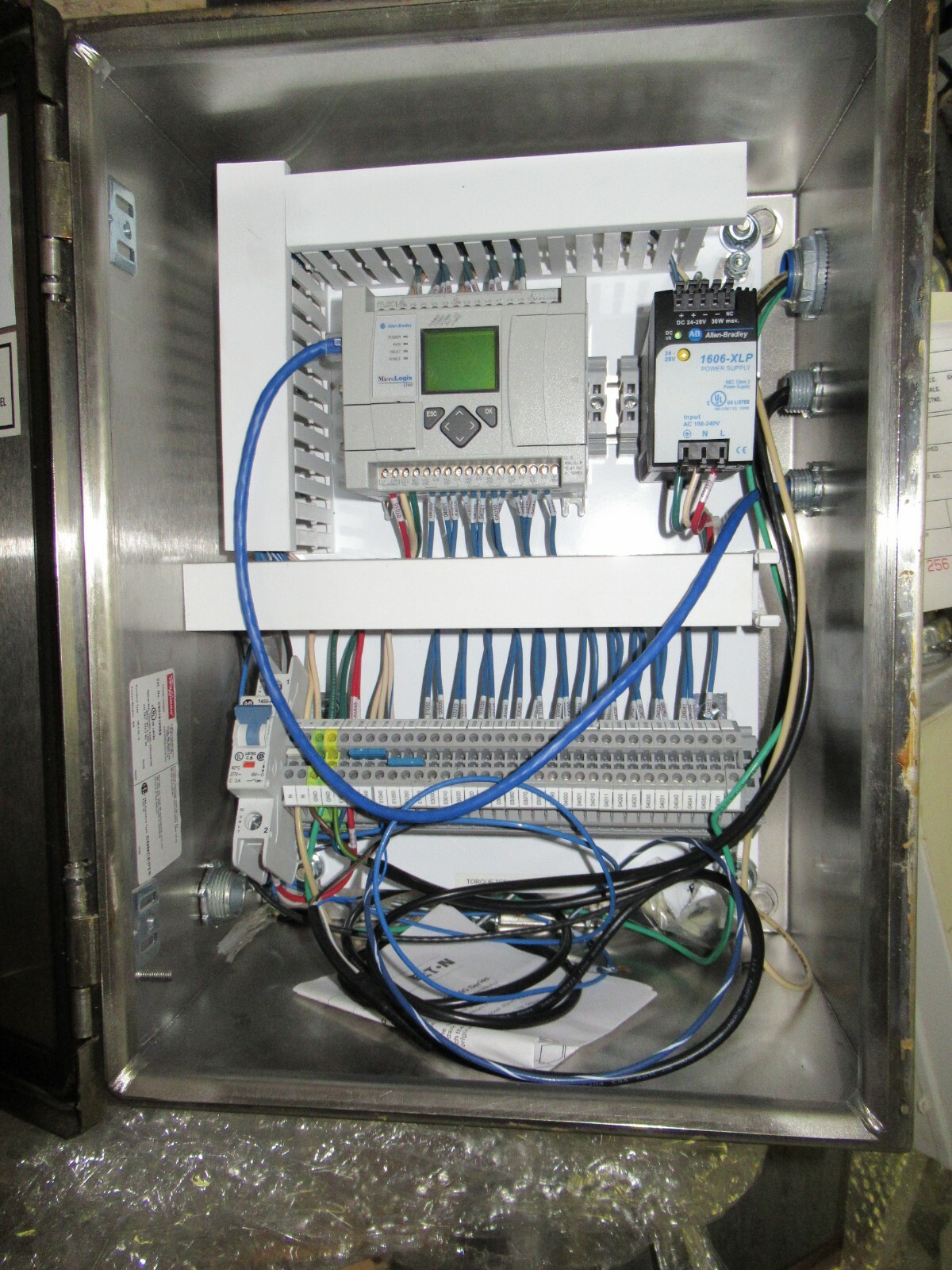 StrongArm HMI 171 w/Pedestal MicroLogix 1100 Hoffman CSD1612855 | eBay