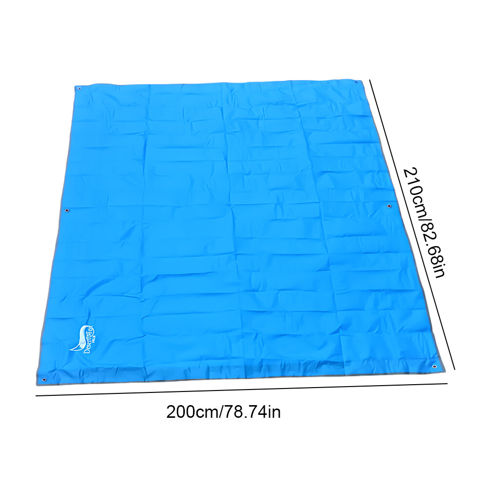 Tent Floor Mat Tarpaulin Waterproof Ultralight Beach Camping Tent Mat ...