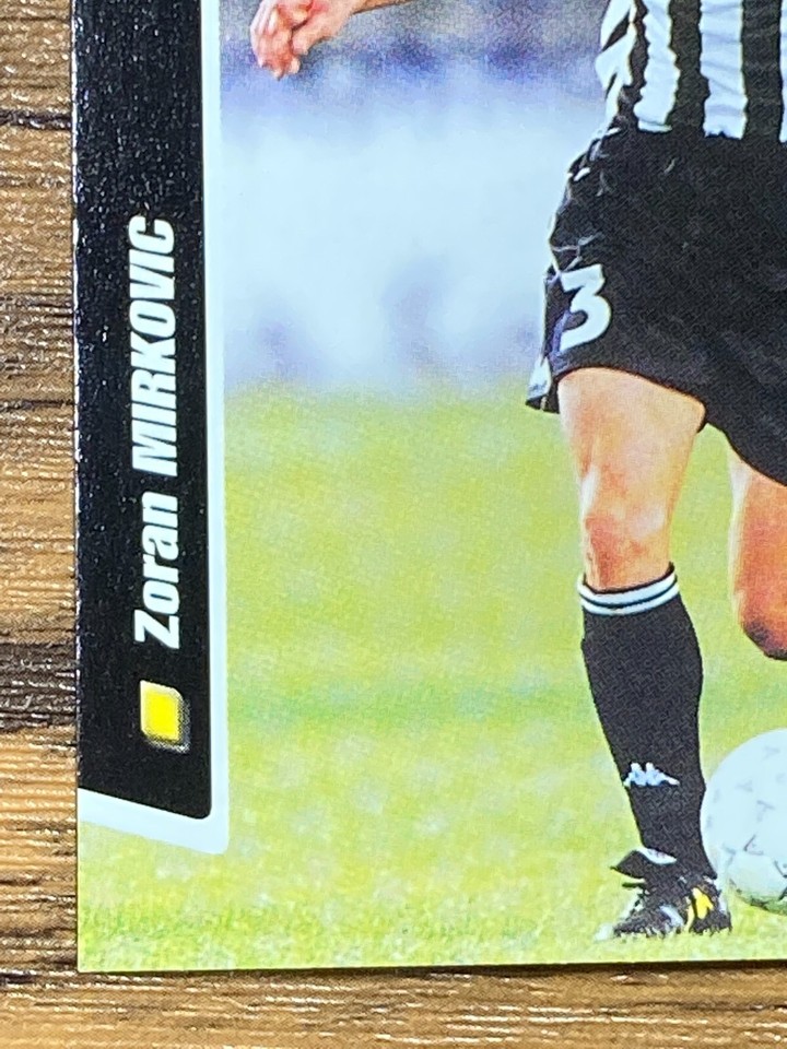 Zoran Mirkovic Juventus Card Calcio 2000 Serie A Pianela | eBay