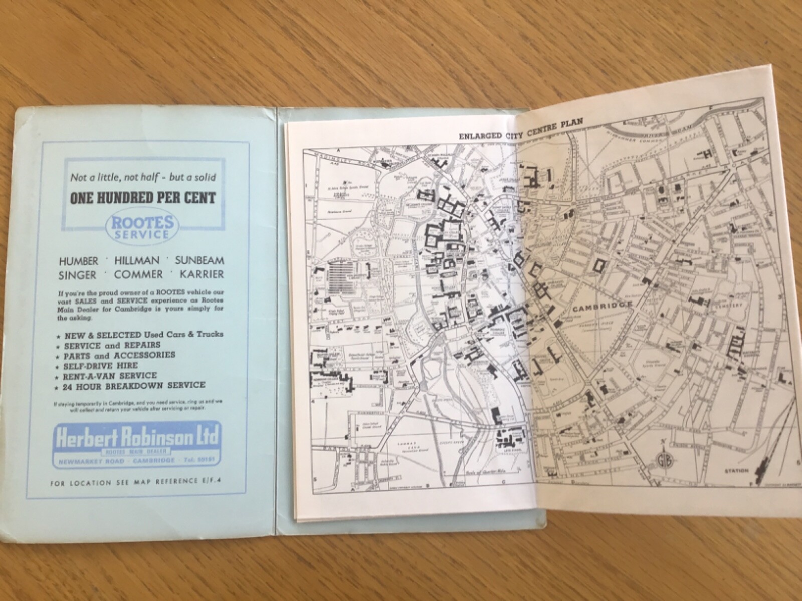 Barnett Street Plan of Cambridge, with Indexes to Streets. | eBay UK