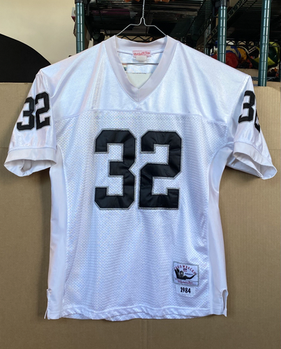Los Angeles Raiders Marcus Allen #32 NFL Jersey Mitchell & Ness 1984 ...