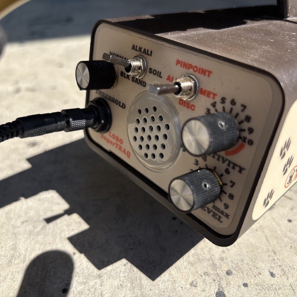 tesoro lobo super traq metal detector | eBay