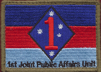 1st Joint Public Affairs Unit (1 JPAU) Militaria Patch Patches | eBay