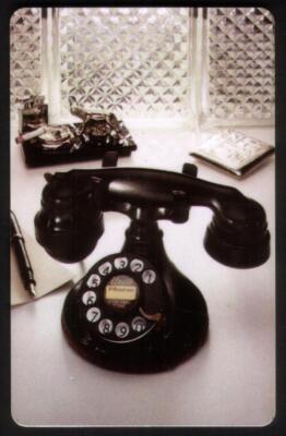 30m Antique Rotary Dial Desk Phone (Bell Atlantic Pioneers) Phone Card ...