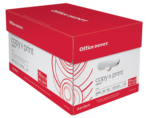 Office Multi-Use Printer & Copy Paper 10 Reams White Letter 8.5"x11 ...