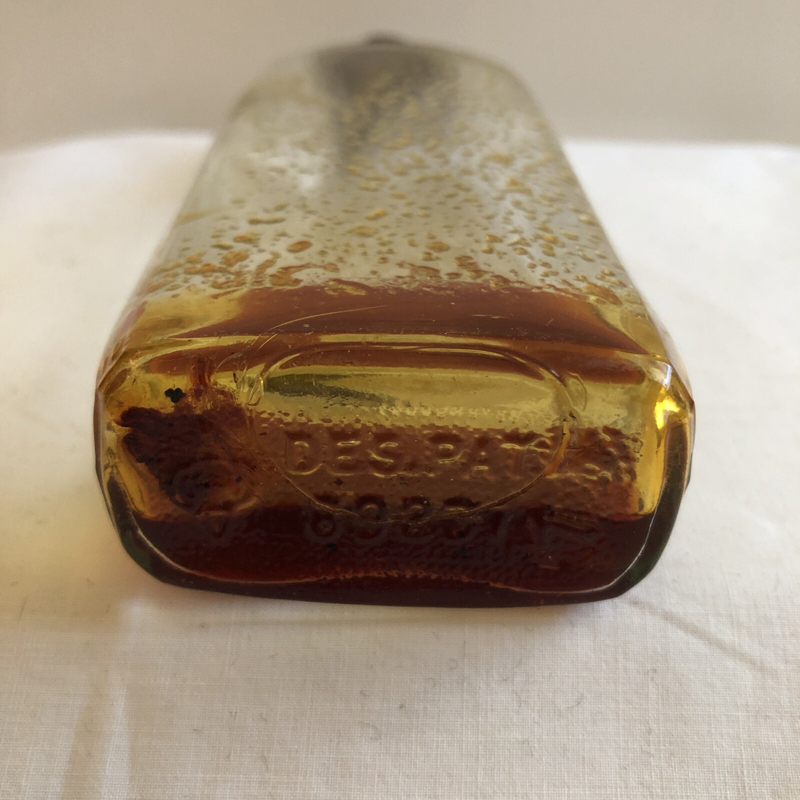 Vintage Glass Bottle DES.PAT 89237 | eBay