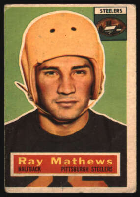 1956 Topps #75 Ray Mathews FAIR Steelers 573846 | eBay