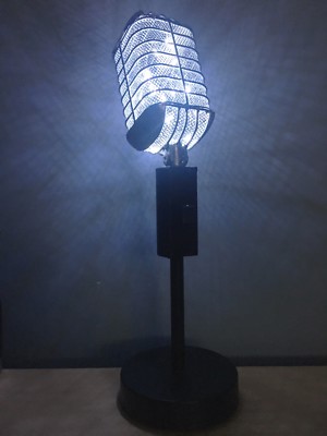 Vintage microphone light | eBay