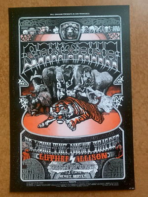 BG-248-RP-2 Santana, Dr. John, Luther Allison 1970 AOR | eBay