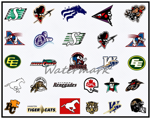 1994 CFL USA Expansion Team Logo's Color 8 X 10 Photo Picture | eBay